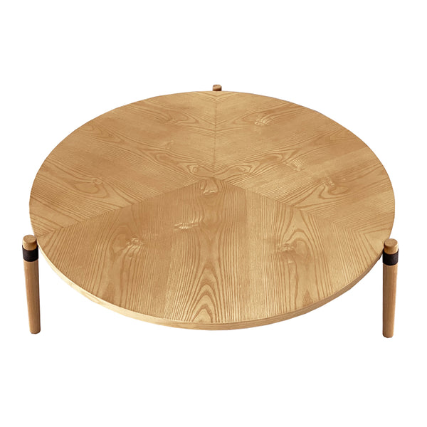 Cody Coffee Table - Natural Ash with Gunmetal Legs TRF-CT10975-NATGUN-